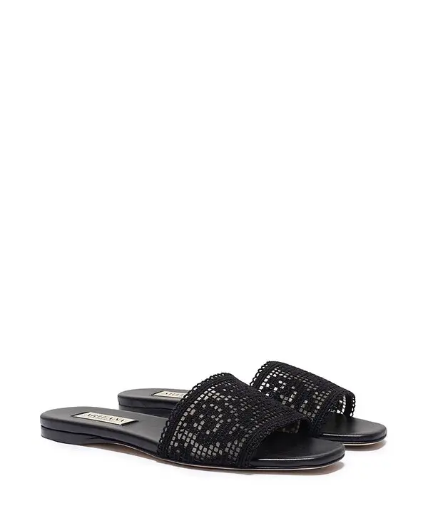ARTEANA Clio Flat Slide - Black