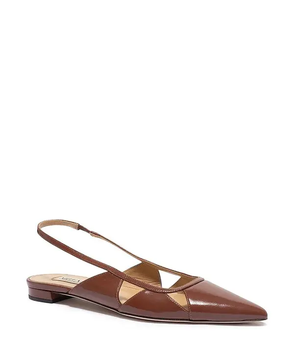 ARTEANA Savona Flat Slingback - Wood