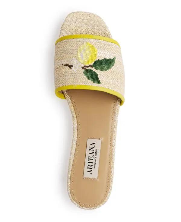 ARTEANA Tutti Frutti Flat Slide - Limone