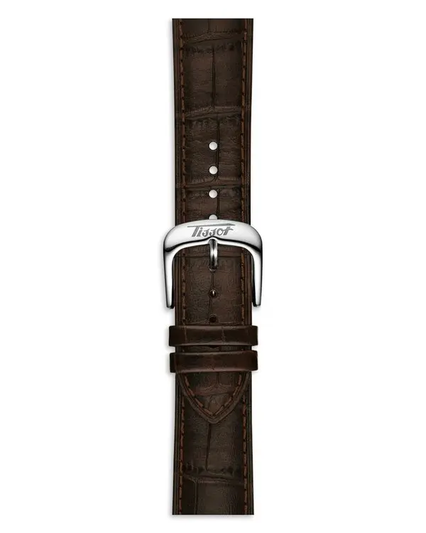 TISSOT Visodate Watch, 39mm - Brown