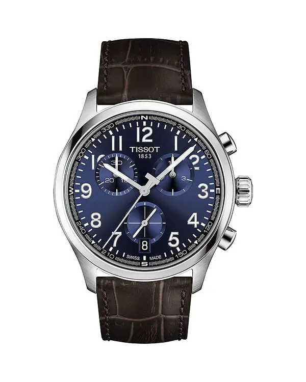 TISSOT Chrono L Chronograph, 42mm - Brown/blue