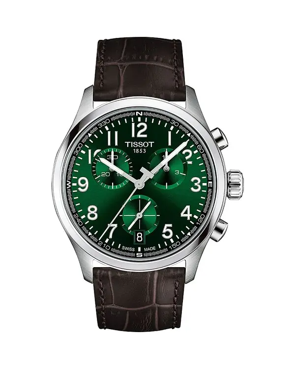 TISSOT Chrono L Chronograph, 42mm - Brown/green