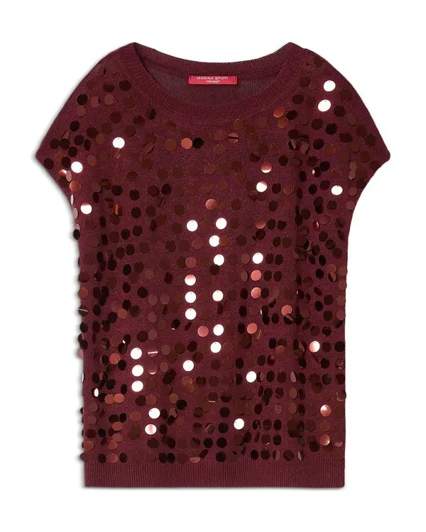 Marina Rinaldi Mrsvisone Sequin Top