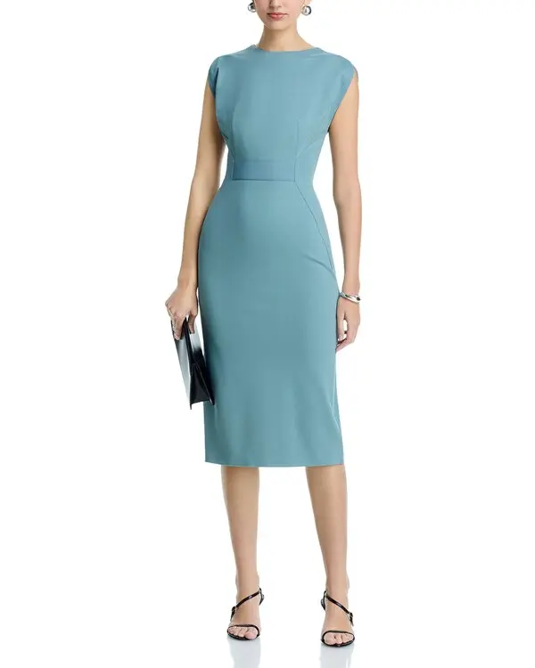 BOSS Detira Slim Midi Dress