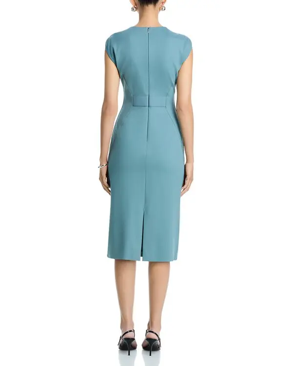BOSS Detira Slim Midi Dress