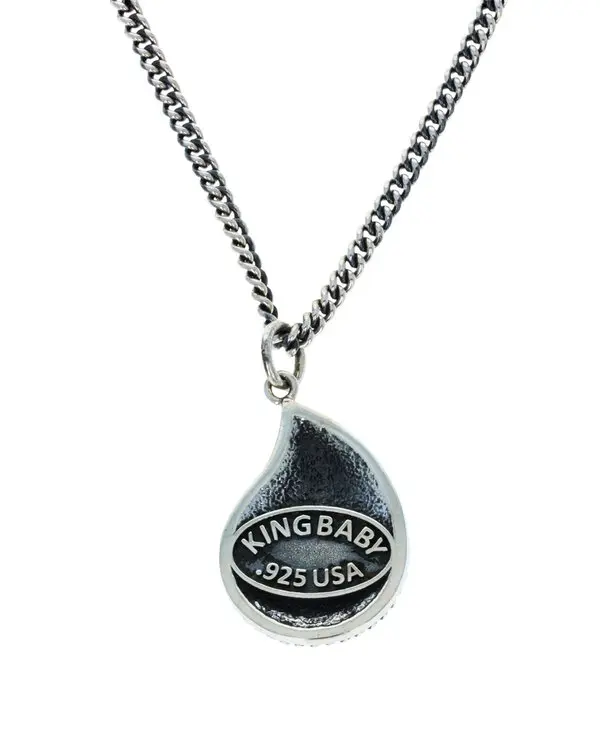 KING BABY STUDIO Sterling Wild West Paisley Pendant Necklace