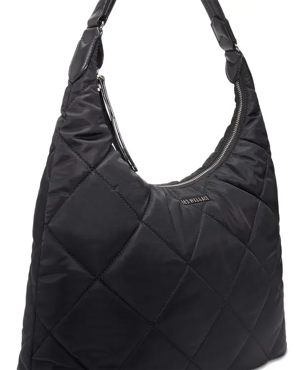 Mz Wallace Madison Large Shoulder Bag - Black