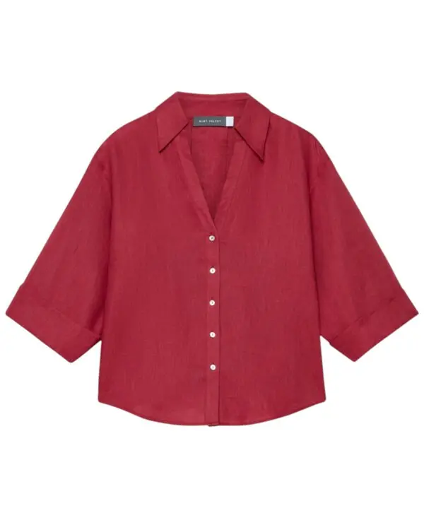 Mint Velvet Linen Resort Shirt