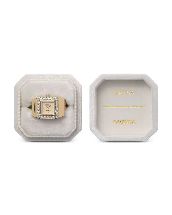 BREDA X Dalmata Time Ring Watch - Gold