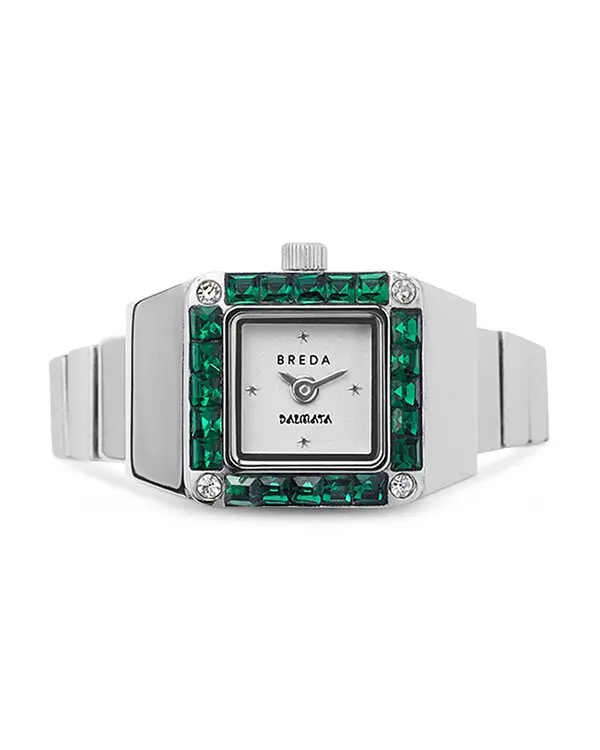 BREDA X Dalmata Time Ring Watch - Silver