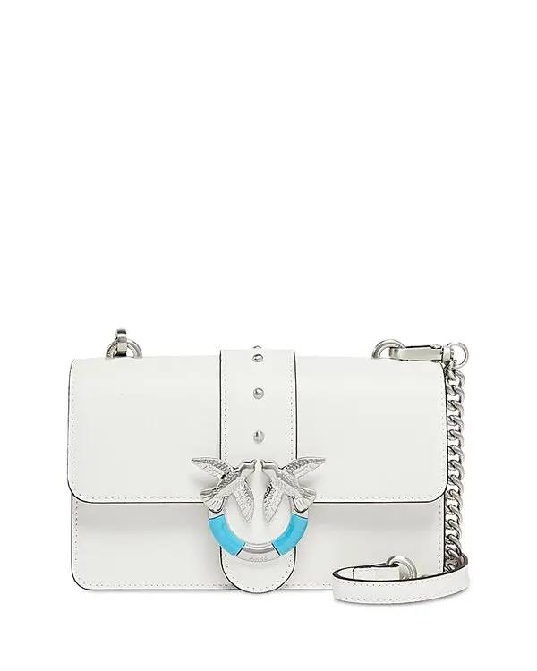 Pinko Love One Mini Leather Crossbody - Ze