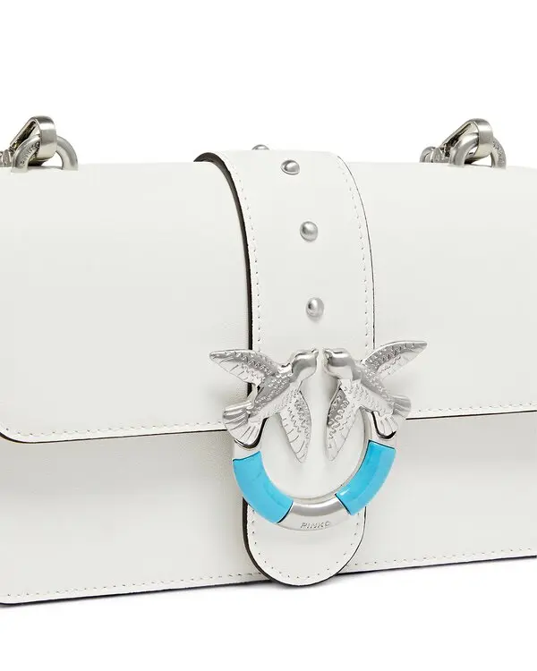 Pinko Love One Mini Leather Crossbody