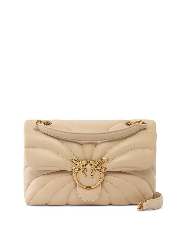 Pinko Love Puff Classic Quilted Leather Crossbody - Cq