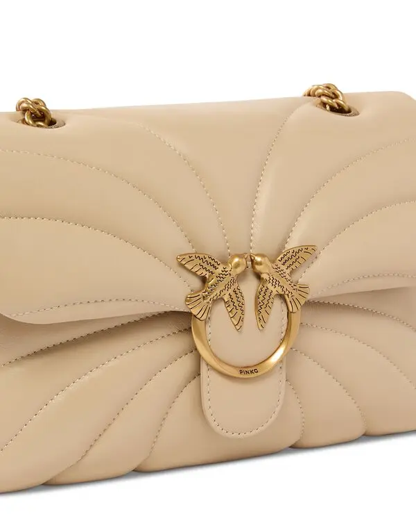 Pinko Love Puff Classic Quilted Leather Crossbody - Cq