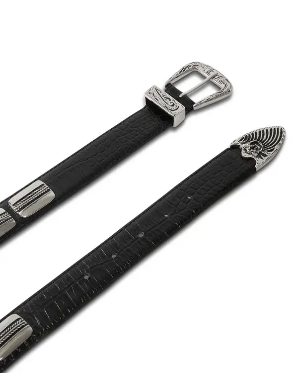 Pinko Cintura Tex Leather Belt - Zo