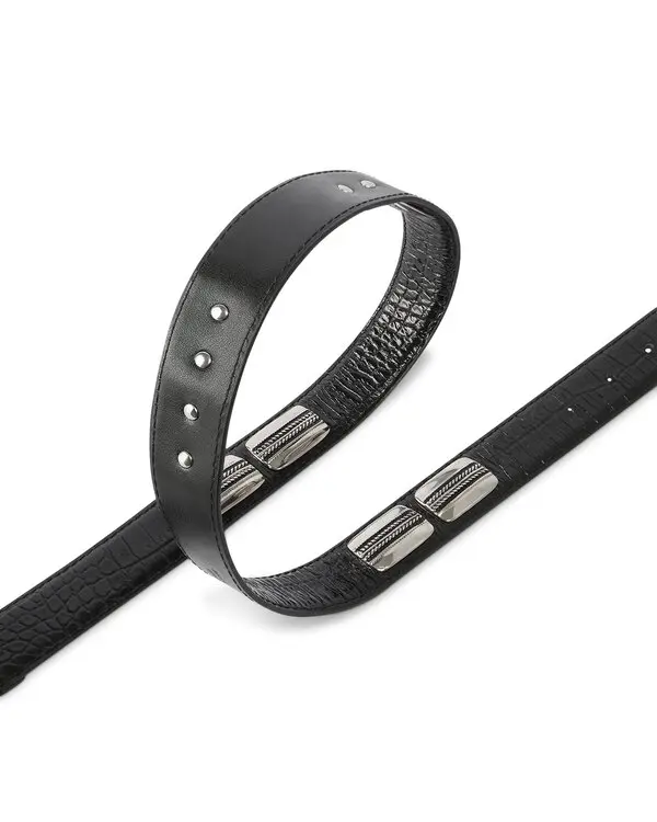 Pinko Cintura Tex Leather Belt - Zo
