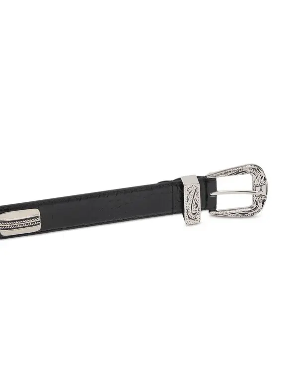 Pinko Cintura Tex Leather Belt - Zo