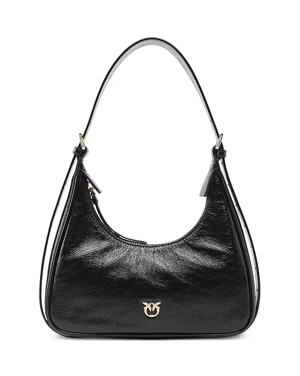 Pinko Miss Mini Leather Shoulder Bag