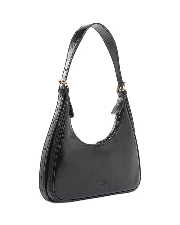 Pinko Miss Mini Leather Shoulder Bag