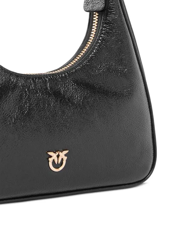 Pinko Miss Mini Leather Shoulder Bag