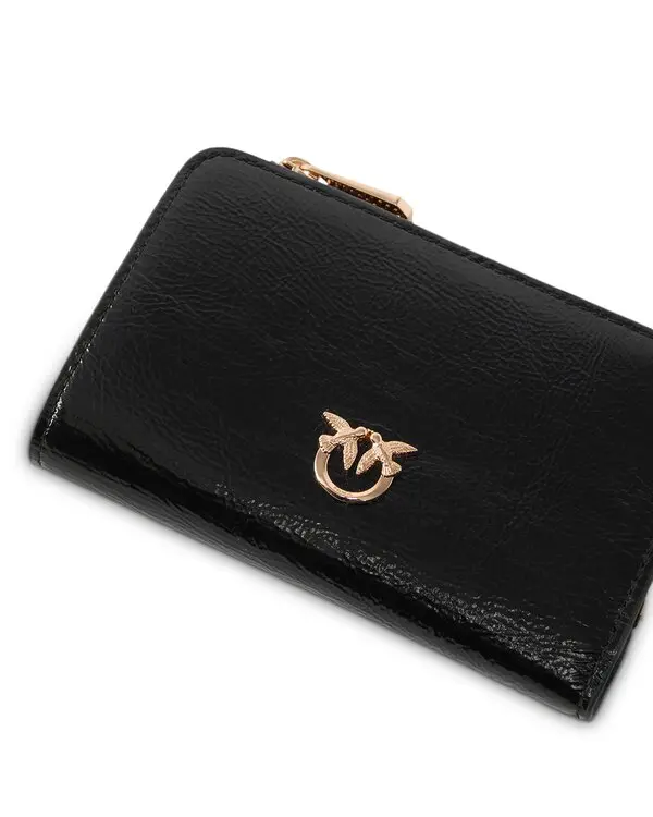 Pinko Mini Wallet Shiny Leather - Zy