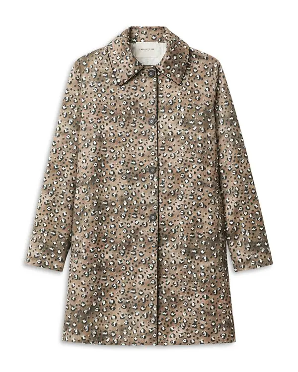 Lafayette 148 New York Printed Coat