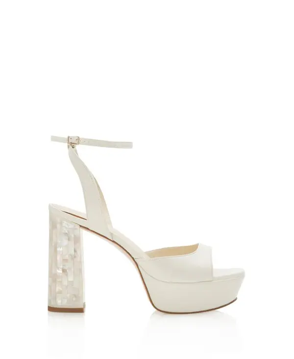 FREYA ROSE Margot Platform Heel Sandal - Ivory