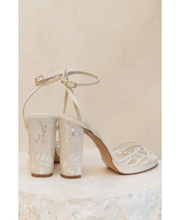 FREYA ROSE Rosalina Pearl Platform Heel Sandal