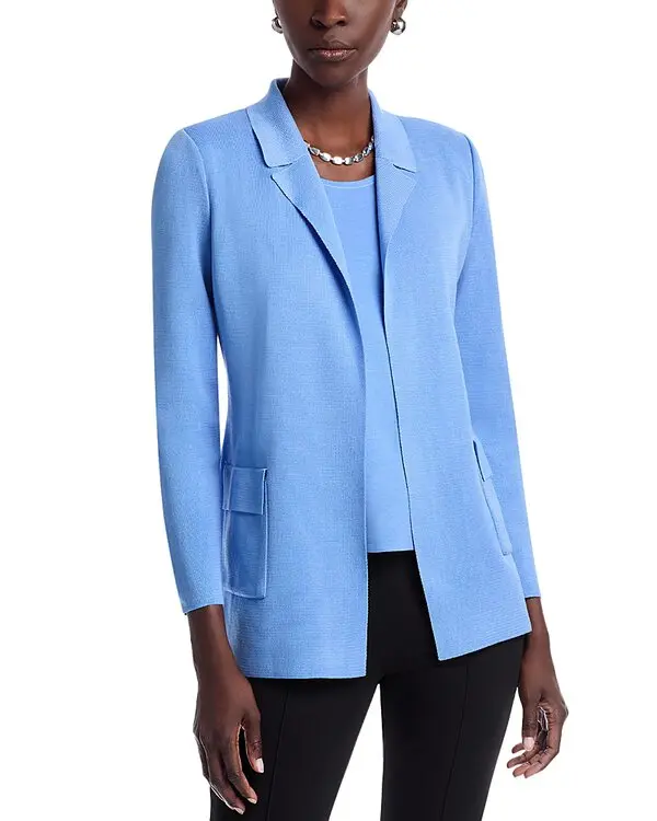 Misook Wrinkle Resistant Knit Belted Jacket