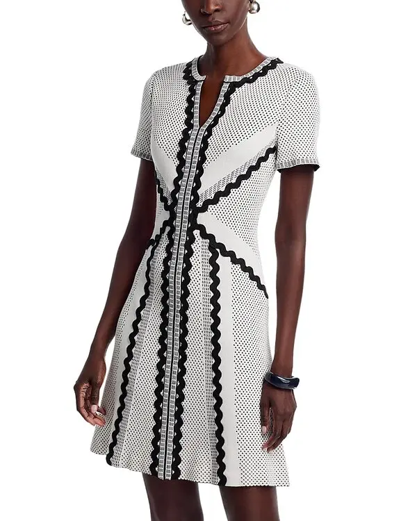 Misook Knit Mini Dress