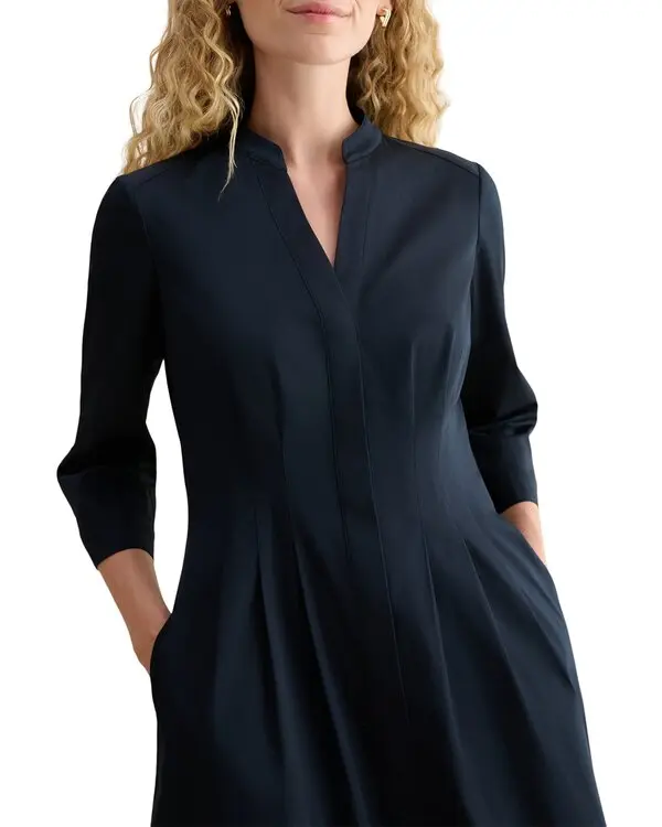 HOBBS LONDON Emmaline Button Front Dress