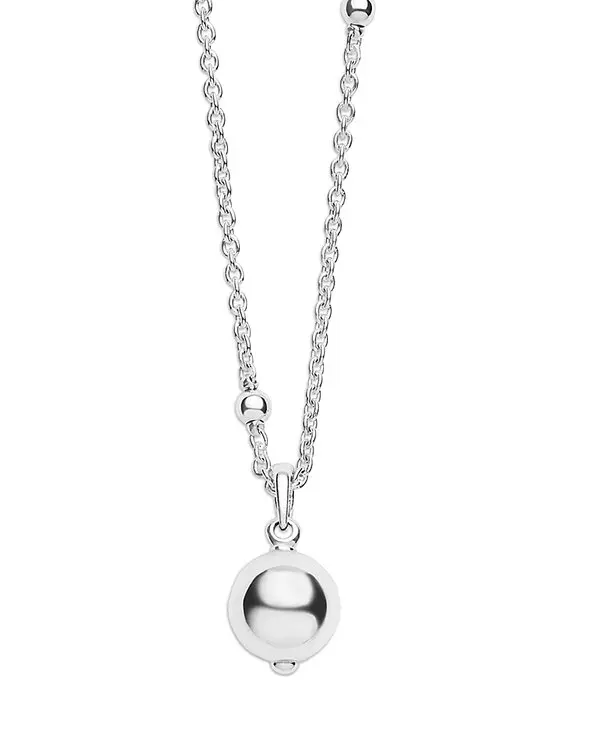 Lagos Sterling Caviar Bubbly Pendant Necklace - Silver