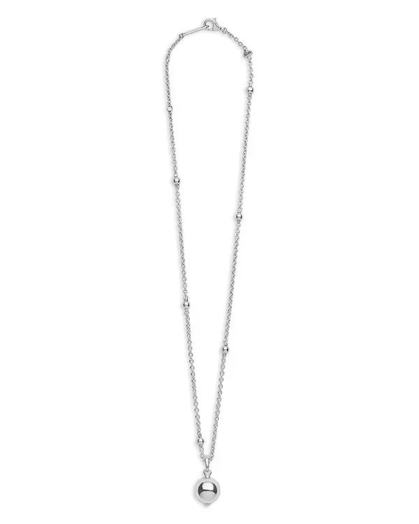 Lagos Sterling Caviar Bubbly Pendant Necklace