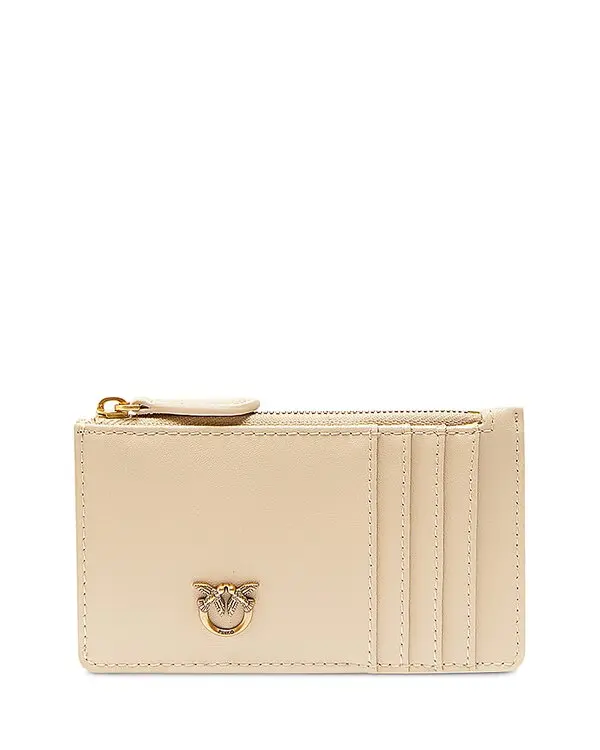 Pinko Airone Leather Cardholder - Cq