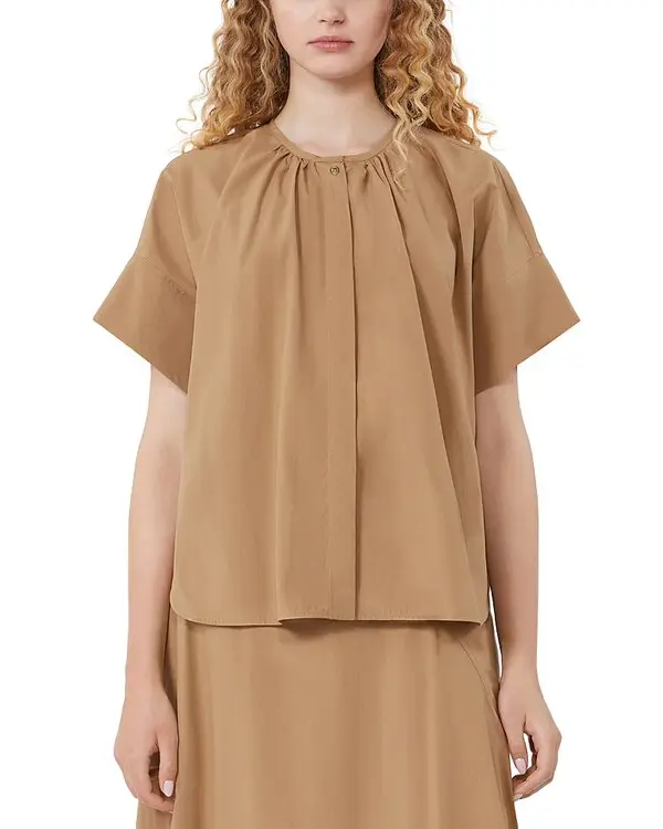 Max Mara Wkdeducata Top - Tobacco