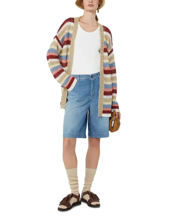Max Mara Wkdbonito Cardigan Sweater - Cherry