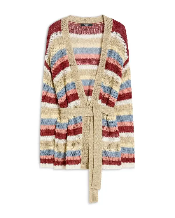 Max Mara Wkdbonito Cardigan Sweater - Cherry