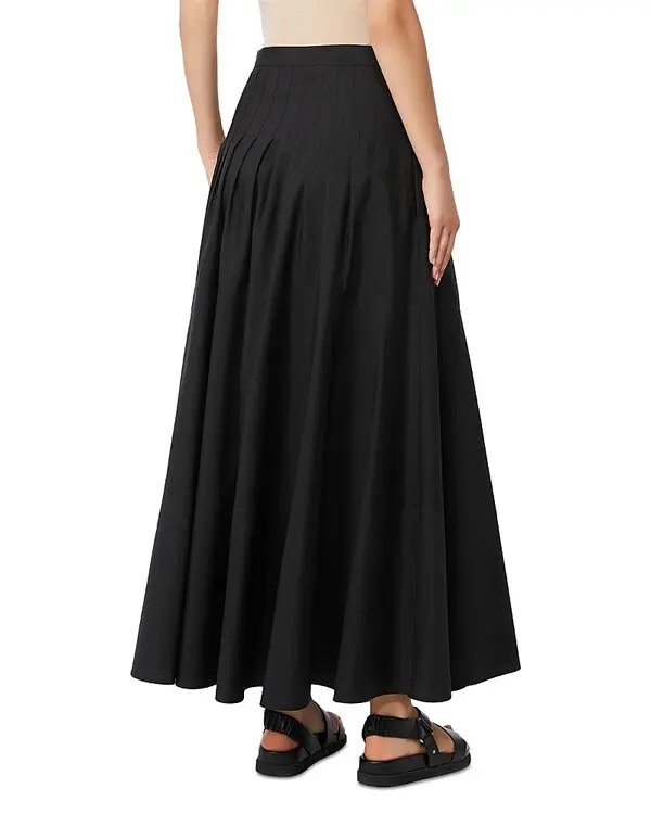 Max Mara Mstopera Poplin Skirt - Black