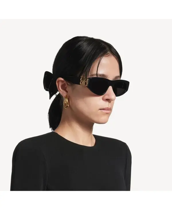 Balenciaga Loop Earrings - Gold
