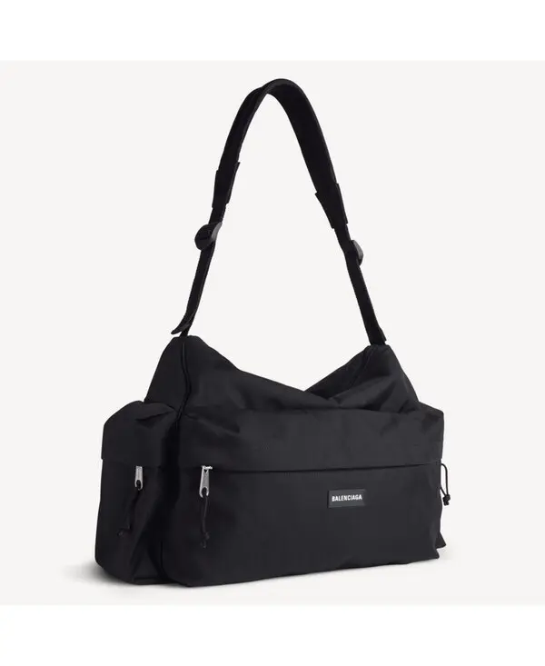 Balenciaga Explorer Multpocket Weekender Medium - Black
