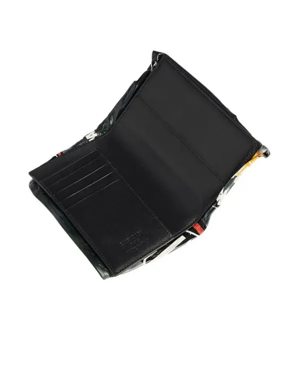 Balenciaga Chips Passport Holder - Black