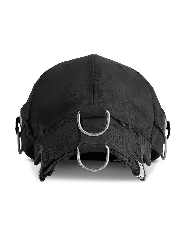 Balenciaga D-ring Cargo Cap - Black