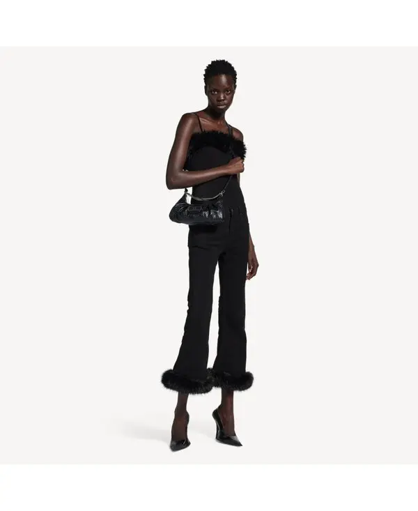 Balenciaga Pamela Small Shoulder Bag - Black