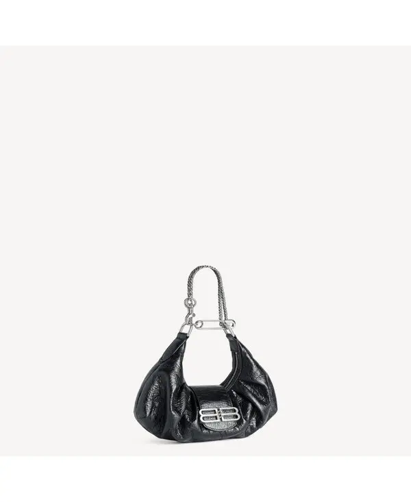 Balenciaga Pamela Small Shoulder Bag - Black