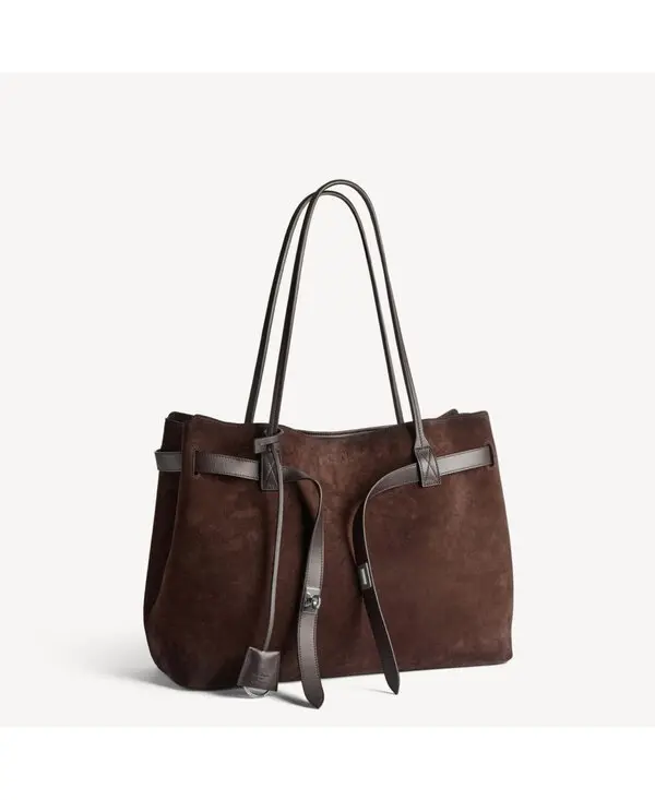 Balenciaga Bel Air Tote Bag Large - Light Espresso