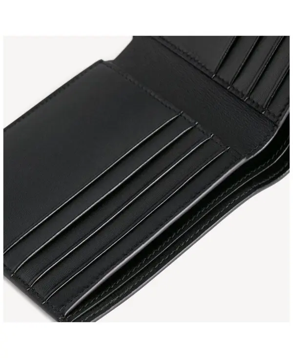 Balenciaga Passport Square Folded Wallet - Black
