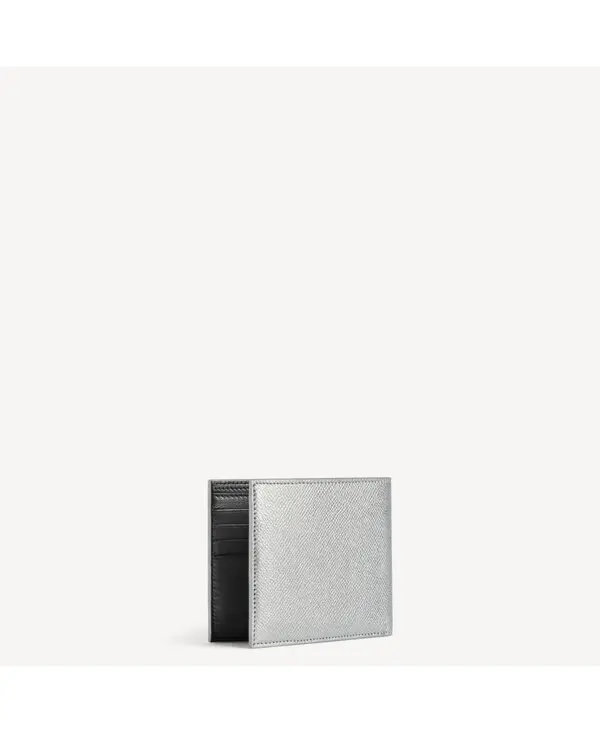 Balenciaga Passport Square Folded Wallet - Silver