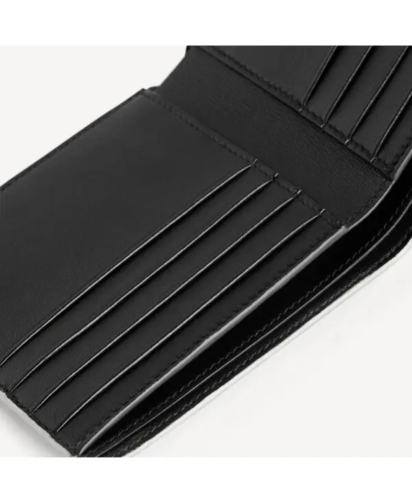 Balenciaga Passport Square Folded Wallet - Silver