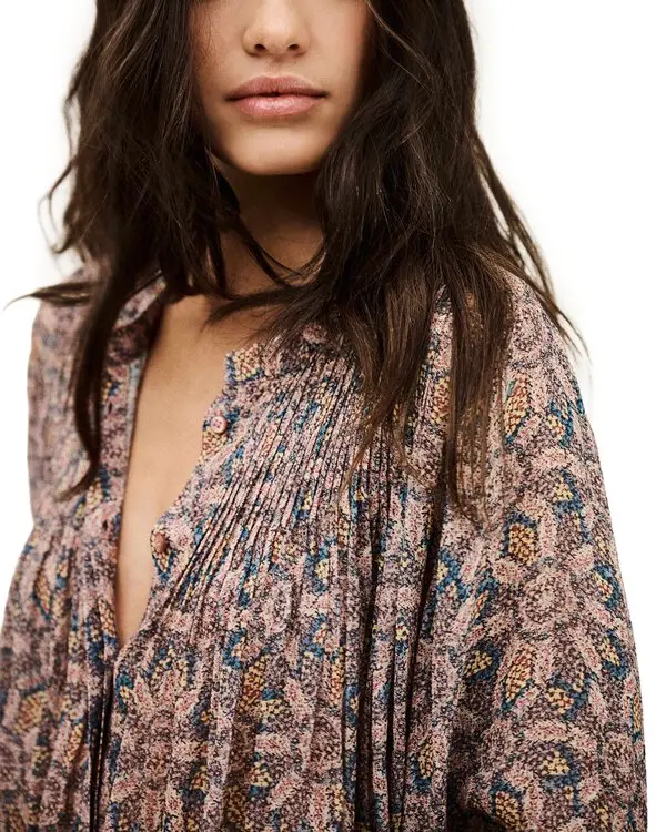Ba&sh Tazio Blouse - Blue