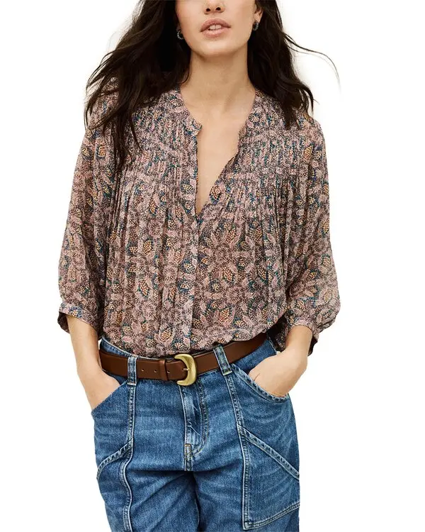 Ba&sh Tazio Blouse - Blue